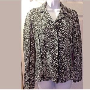 Doncaster | Jackets & Coats | Doncaster Leopard Animal Print Jacket ...